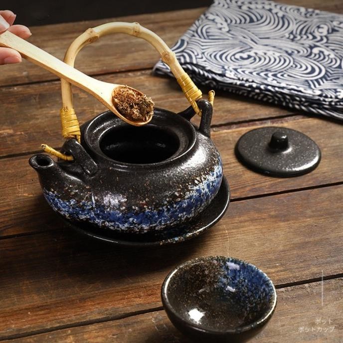 Jual Yui Kettle Tea Pot Set / Teko Ketel Air Teh Ocha Kopi Keramik ...