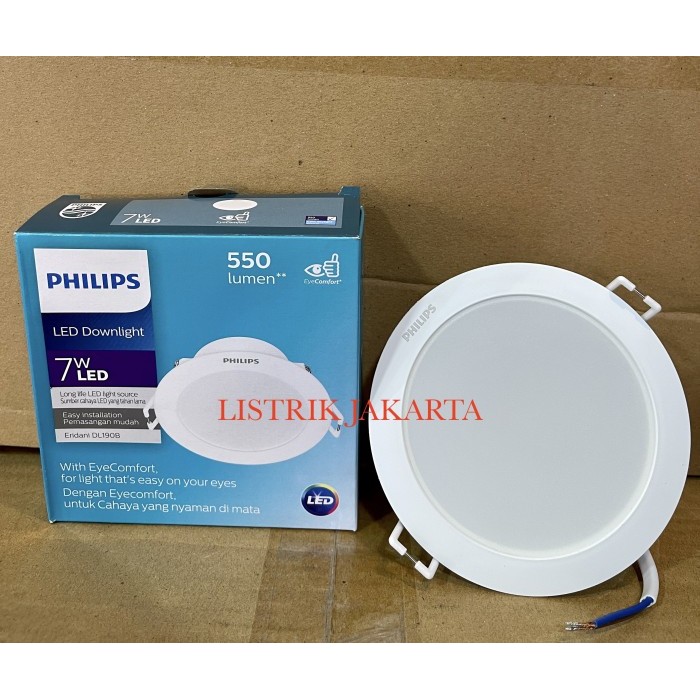 Jual Lampu Downlight Led Philips Eridani G2 Dl190B 7W 7 Watt W 4 Inch 4" | Shopee Indonesia