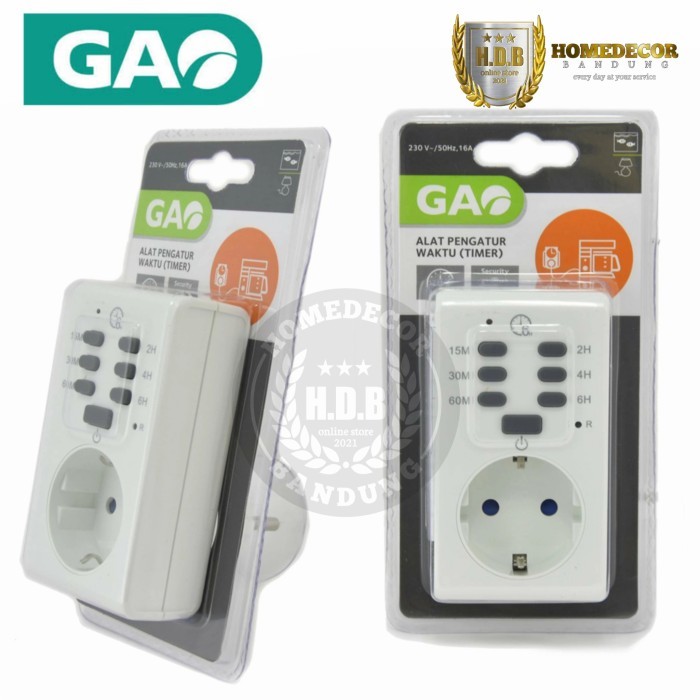 Jual Jual [READY] Gao Stop Kontak Timer Manual / stop kontak dengan ...