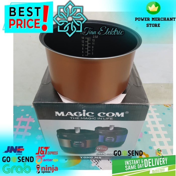 Jual Panci Com Yong Ma 2,5 Liter SMC-4033 | Shopee Indonesia