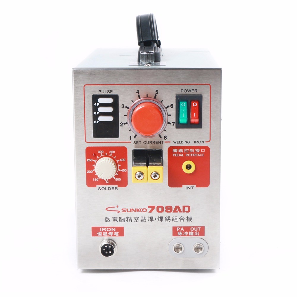 Jual New Sunkko 709AD Battery Spot Welder Welding Machine for Lithium ...