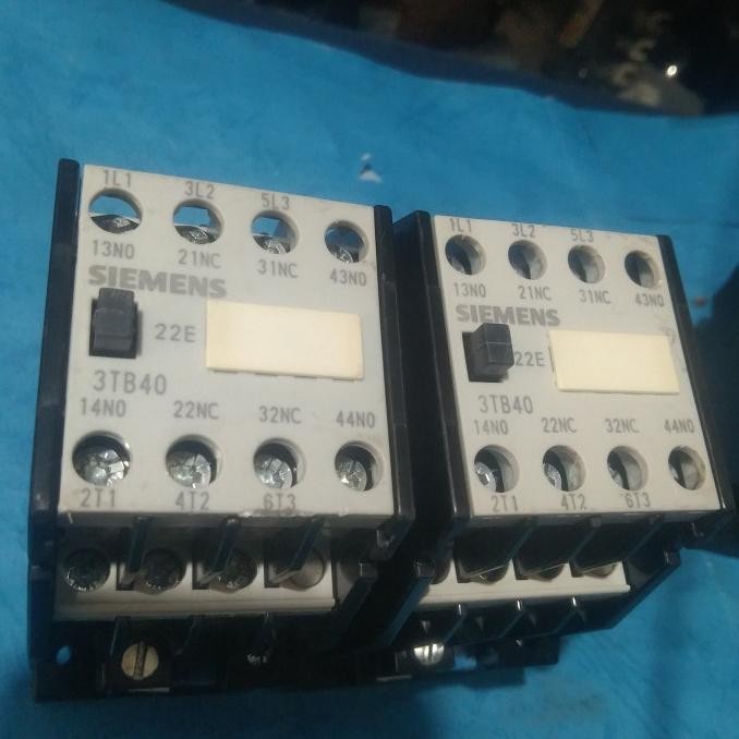 Jual Magnetic Contactor Kontaktor SIEMENS 3TB40 22E 20A 220V. | Shopee ...