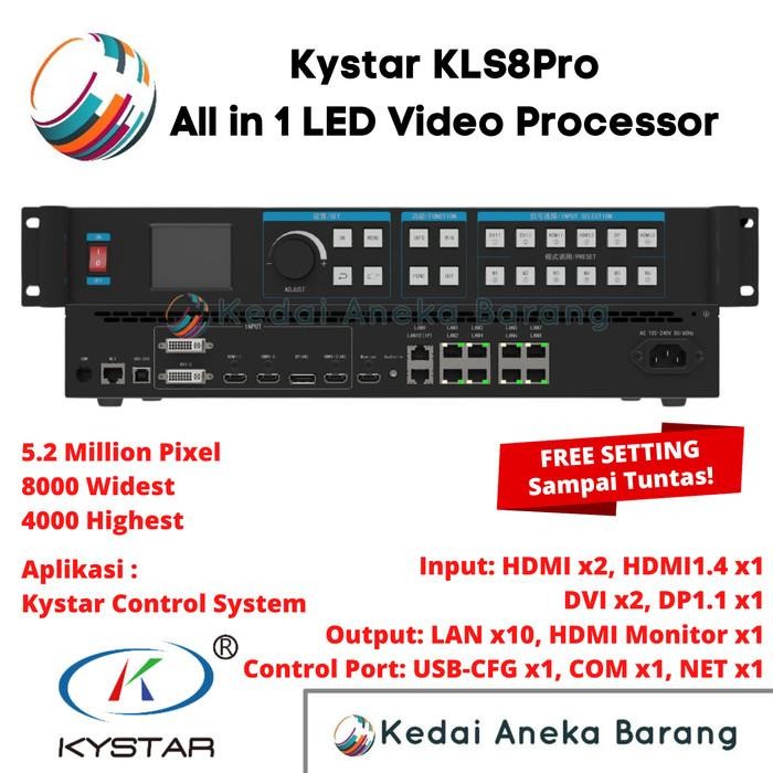 Jual Kystar KLS8Pro LED Video Processor Videotron Controller Sending ...