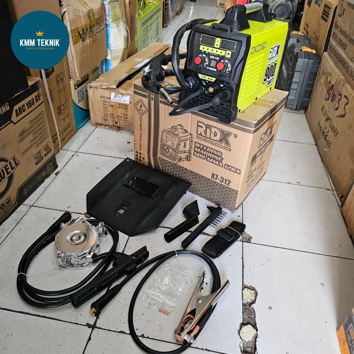 Jual RIDX TRAFO LAS TANPA CO2 GASLESS MIG 120 MIG-120A LIFT TIG MIGi ...