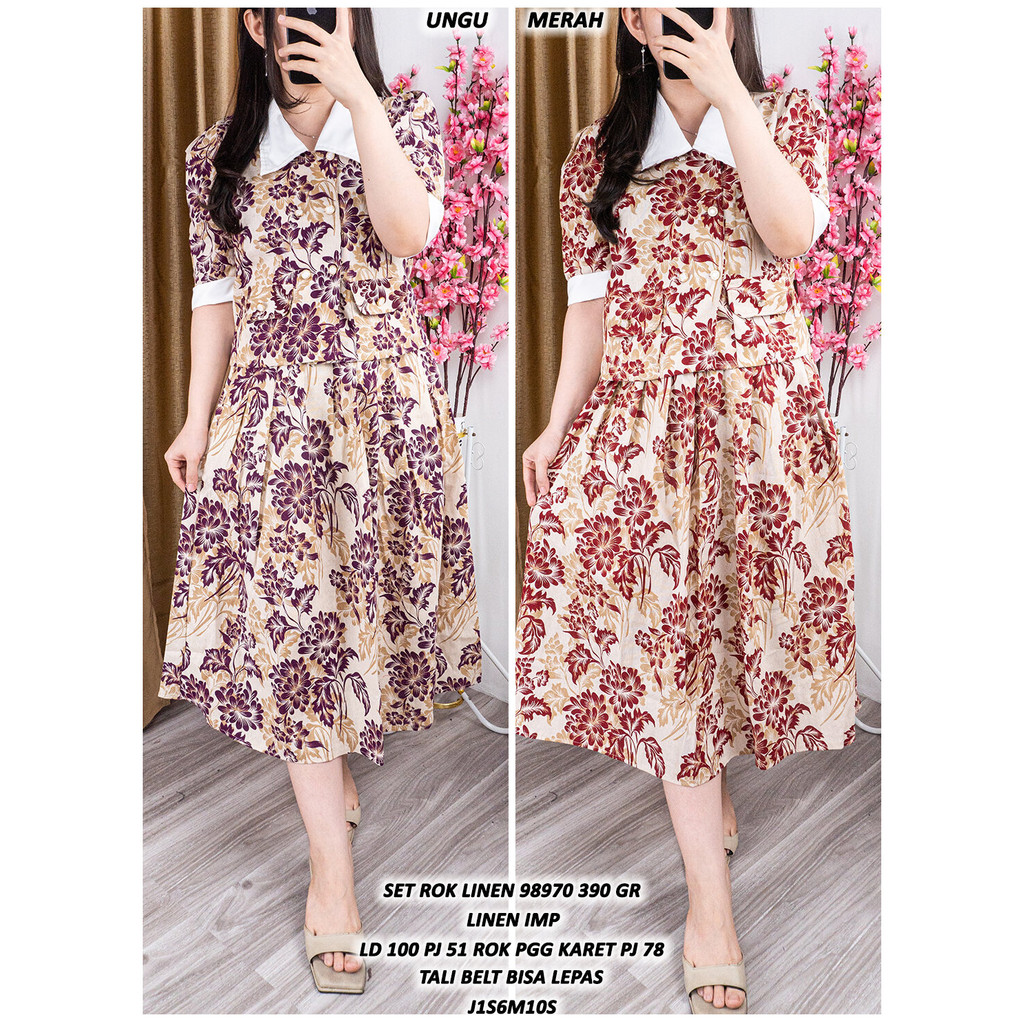 Jual SET ROK LINEN 98970 390 GR #KUALITAS TANPA TANDING | Shopee Indonesia
