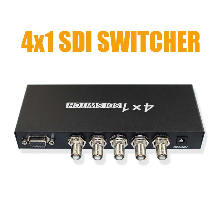 Jual BARU SDI Switch 4x1 3G HD SD 4 Channels SDI Signal to 1SDI ...