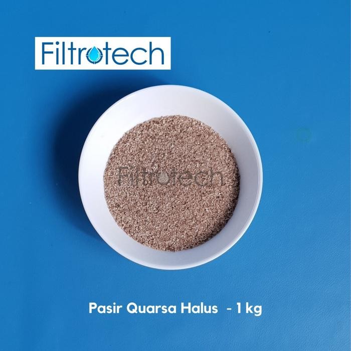 Jual Filter Air Pasir Silika Kuarsa / Silica Quarsa Halus-Sedang 1 kg ...