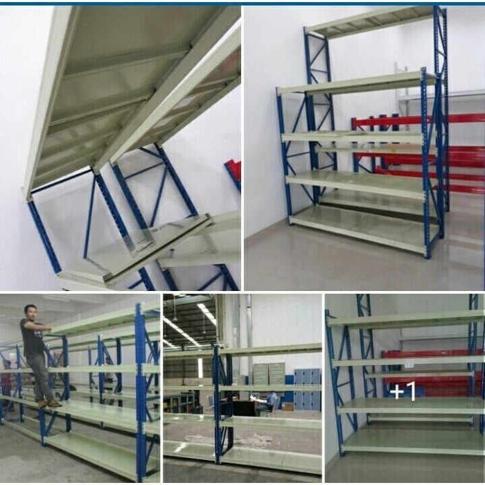 Jual RAK GUDANG MEDIUM DUTY DC-50 TINGGI 2 METER KAPASITAS 500 KG ...