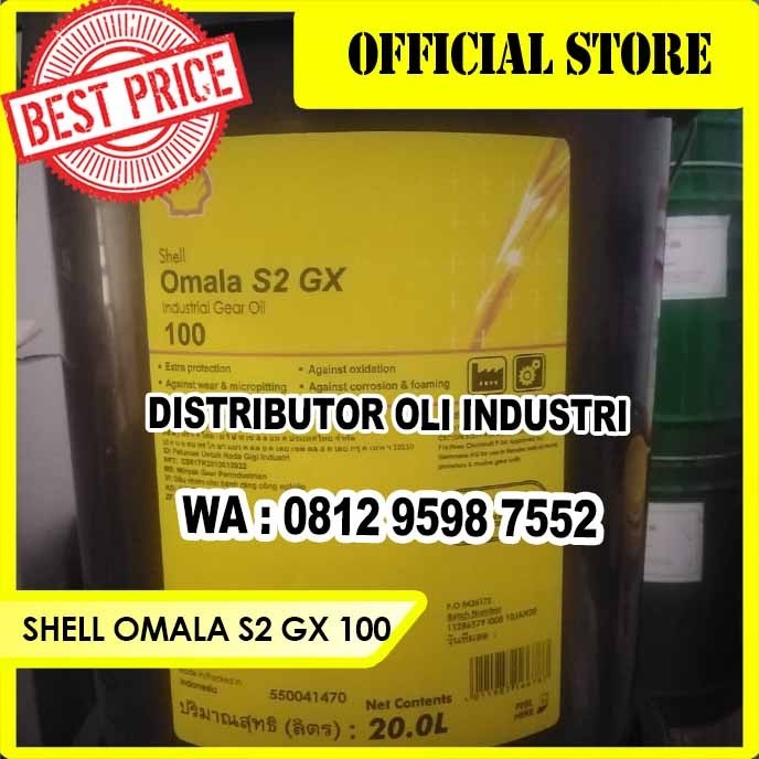 Jual Baru Shell Omala S2 G / Gx 100 ( Oli Gear - Iso Vg 100 ) | Shopee ...