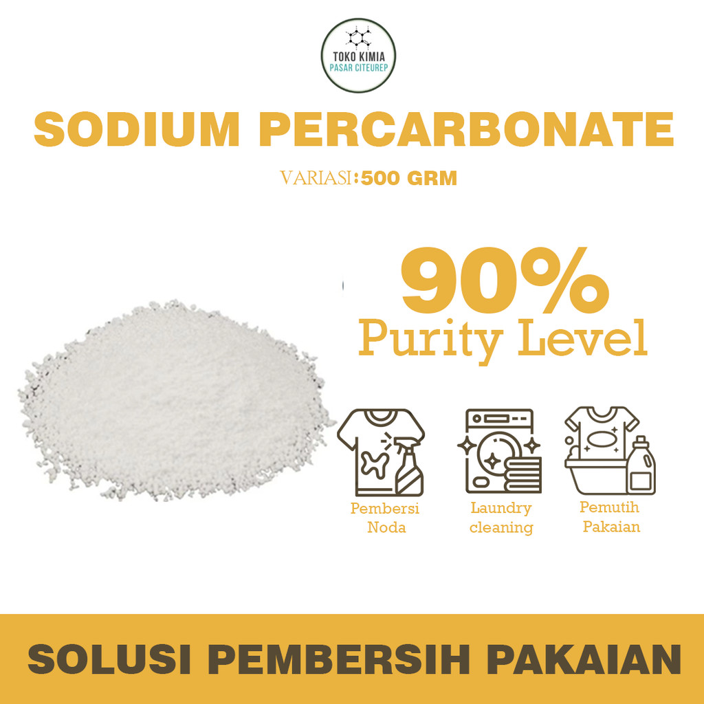 Jual NATRIUM PERCARBONAT / SOD. PERCARBONAT - 500GRAM | Shopee Indonesia