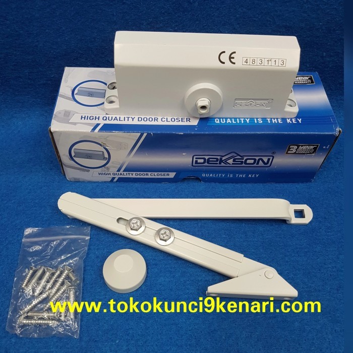 Jual HARGA DISC - Door Closer Dekson DCL 300 NHO Putih Susu Penutup pintu Otomatis | Shopee ...