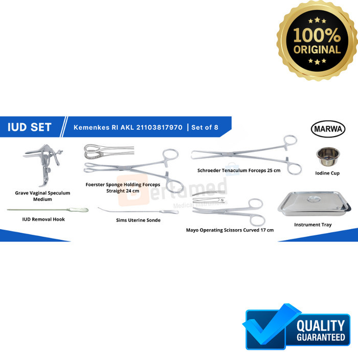 Jual IUD Kit / Peralatan KB / Intra Uterine Device Set | Shopee Indonesia