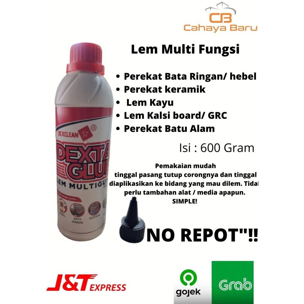 Jual LEM MULTI FUNGSI / LEM BATA RINGAN DEXTA GLUE | Shopee Indonesia