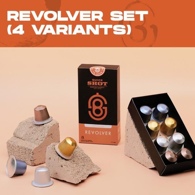 Jual Quick Shot Coffee Capsule - Revolver MixVarian Kapsul- Smoking ...