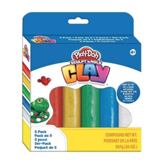 Jual Play-Doh Sculpt n Mold Clay 5 Pack - PDC09126 | Shopee Indonesia