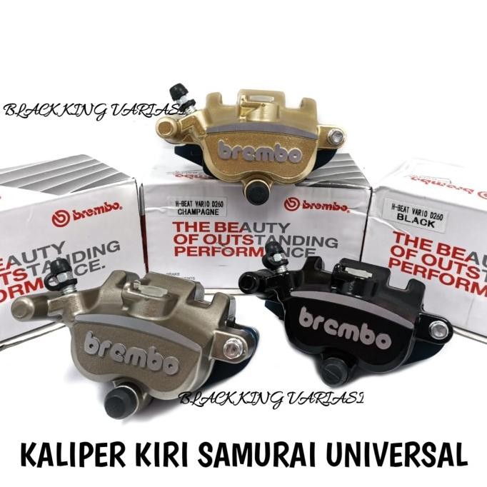 Jual Kaliper 2 Piston Kiri Model Samurai Kaliper Monoblok 2P Samurai Kiri Terlaris | Shopee ...