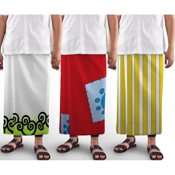 Jual SARUNG CUSTOM ANIME ONE PIECE WANO ARC LUFFY KODE 152 | Shopee ...