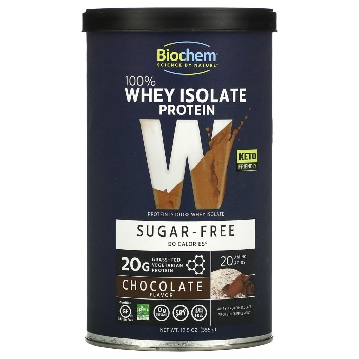 Jual Biochem 100% Whey Isolate Protein Sugar Free Chocolate 355g ...