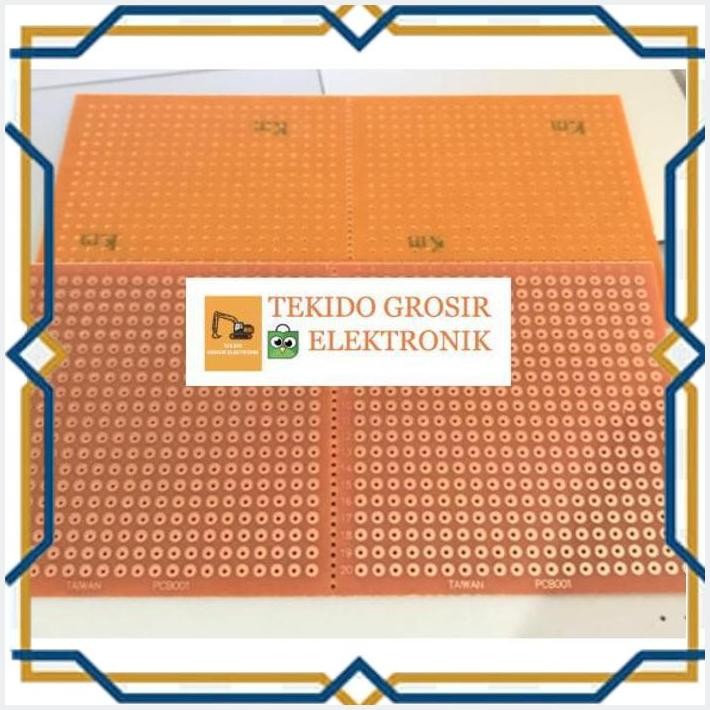 Jual [TKE] PCB TITIK LUBANG 20X10 10CMX20CM PRINTED CIRCUIT BOARD ...