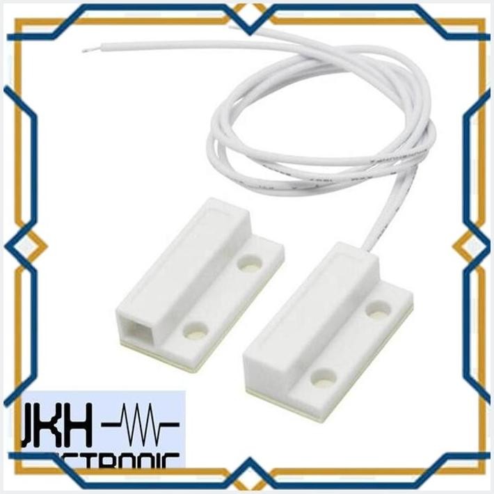 Jual [WKH] DOOR & WINDOW MAGNETIC SWITCH SENSOR ALARM REED 2 WIRE ...