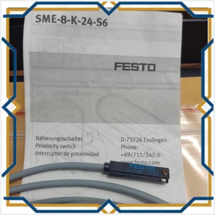 Jual [SBD] PROXIMITY SENSOR FESTO SME-8-K-24-S6 (RED SWITCH / SENSOR ...
