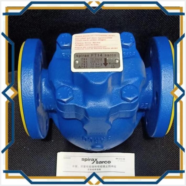 Jual [SBD] BALL FLOAT STEAM TRAP SPIRAX SARCO FT14 PORT 1" INCH DN25 FLANGE PN16 | Shopee Indonesia