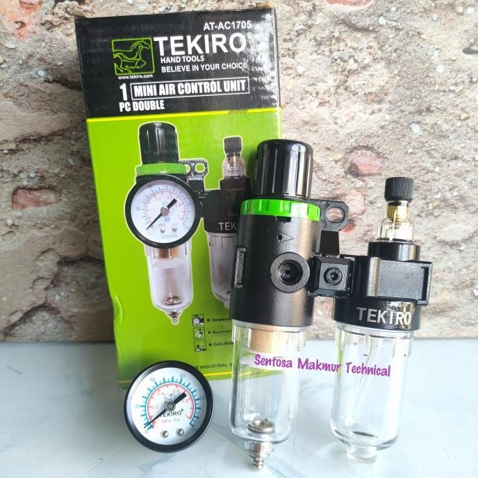 Jual Tekiro 1/4" Double Air Control Filter Angin Saringan Udara ...