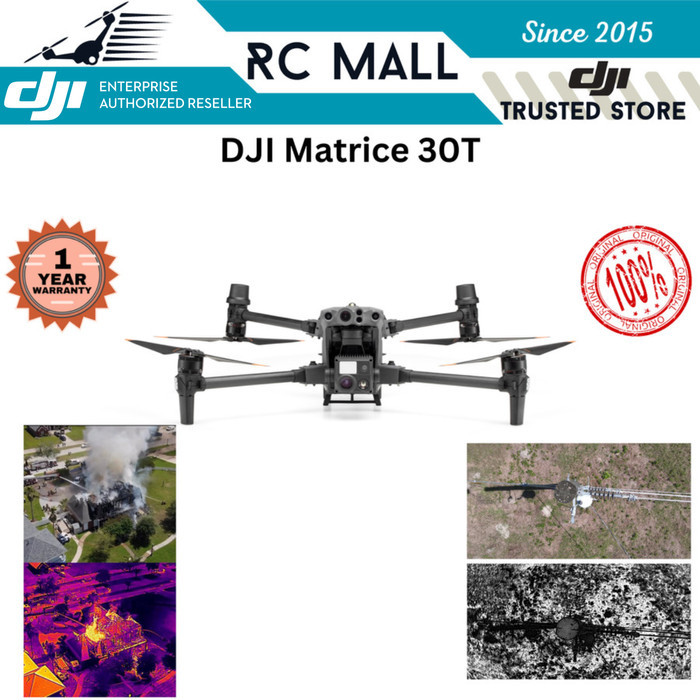 Jual Dji Matrice 30T Thermal Drone Inspeksi Mining Oil & Gas Pengawasan ...