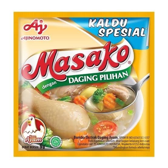 Jual MASAKO KALDU AYAM 9 GR Pcs | Shopee Indonesia