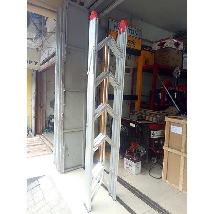Jual BLACKFOOT TANGGA LIPAT MODEL STICK STIK 2 METER 6 STEP ALUMUNIUM ...