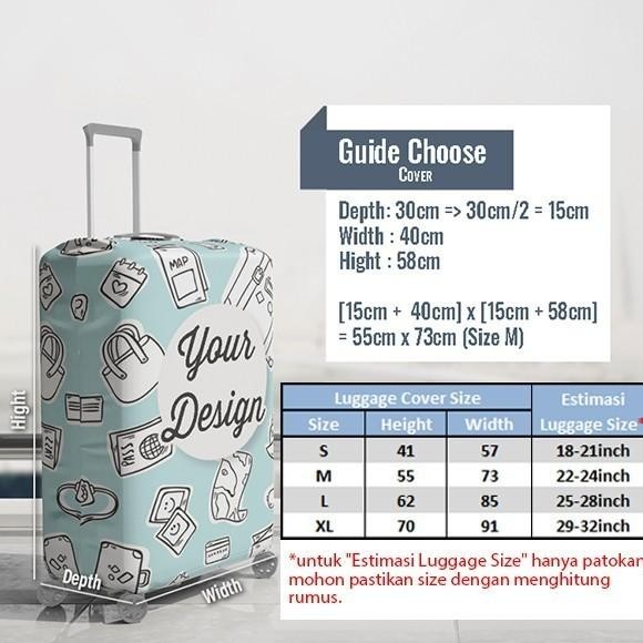 Jual SARUNG KOPER UNIK GAMBAR KARDUS INDOMIE MIE INSTAN / SARUNG KOPER ...