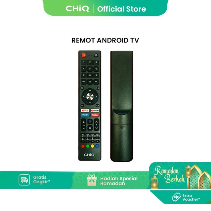 Jual Remote TV CHiQ Google Voice Android TV | Shopee Indonesia