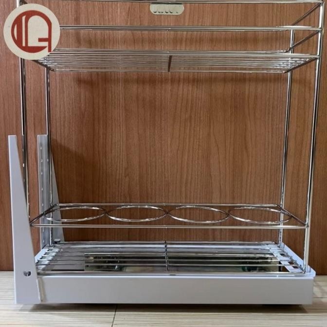 Jual Miliki Rak Bumbu Botol 20Cm Stainles Chrome Kitchen Set Dapur ...