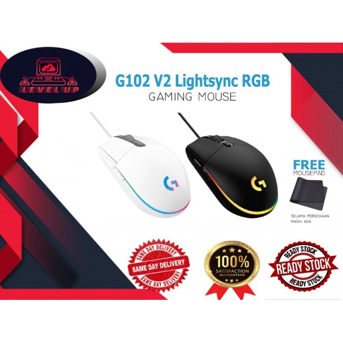 Jual NEW Logitech G102 Lightsync Gaming Mouse | Shopee Indonesia