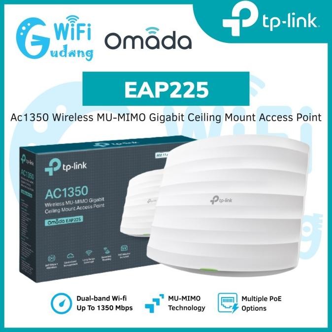 Jual Tp-Link Eap225 Ac1350 Wireless Dual Band Gigabit Ceiling Mount ...