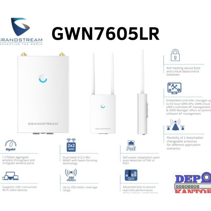 Jual Wifi Access Point Grandstream, Gwn7605Lr Tersedia | Shopee Indonesia