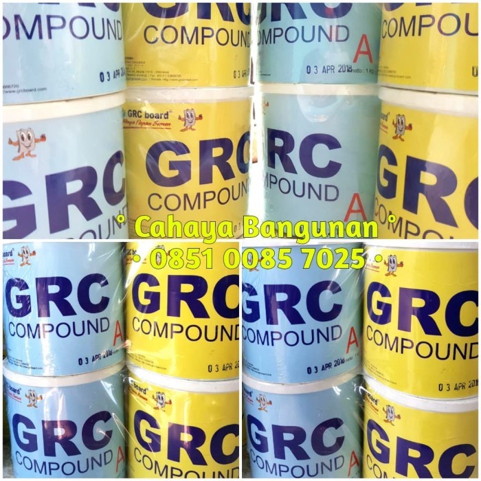 Jual Kompon Compound Compond GRC Board A dan B AB 2 Komponen A+B ...