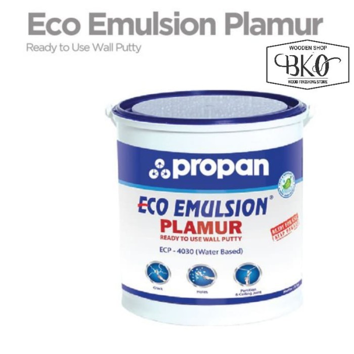 Jual cat dasar tembok propan eco emulsion plamur ECP-4030 5 kg | Shopee ...