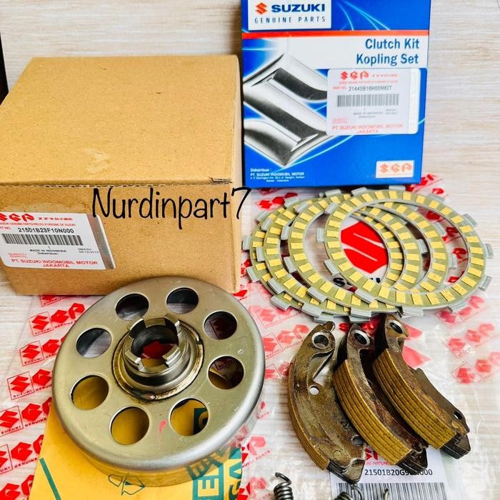 Jual Paket Mangkok Kopling Ganda+Kampas Ganda Only+Kampas Kopling Suzuki Smash Lama/Smash new ...
