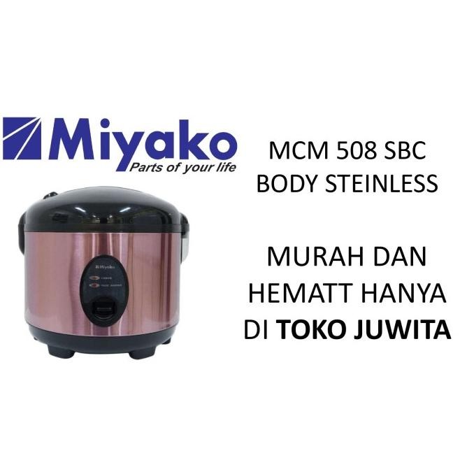 Jual BEBAS ONGKIR - Miyako Magicom 1,8 liter Stainless Steel Miyako MCM ...