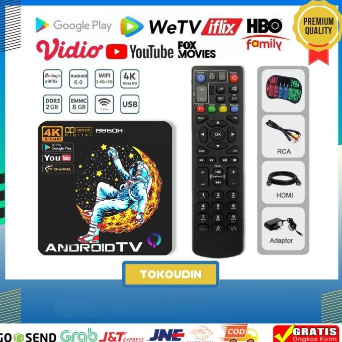 Jual STB Android BOX ZTE 4K B860H V2 Full Aplikasi | Shopee Indonesia