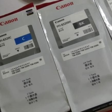 Jual HARGA DISC - Tinta canon pfi 8320 tm 5200 tm 5300 tm series original 300ml | Shopee Indonesia