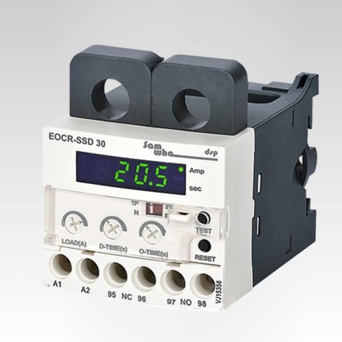 Jual EOCR-SSD 30 setting 3-30A Samhwa DSP Coil 180-240Vac | Shopee ...