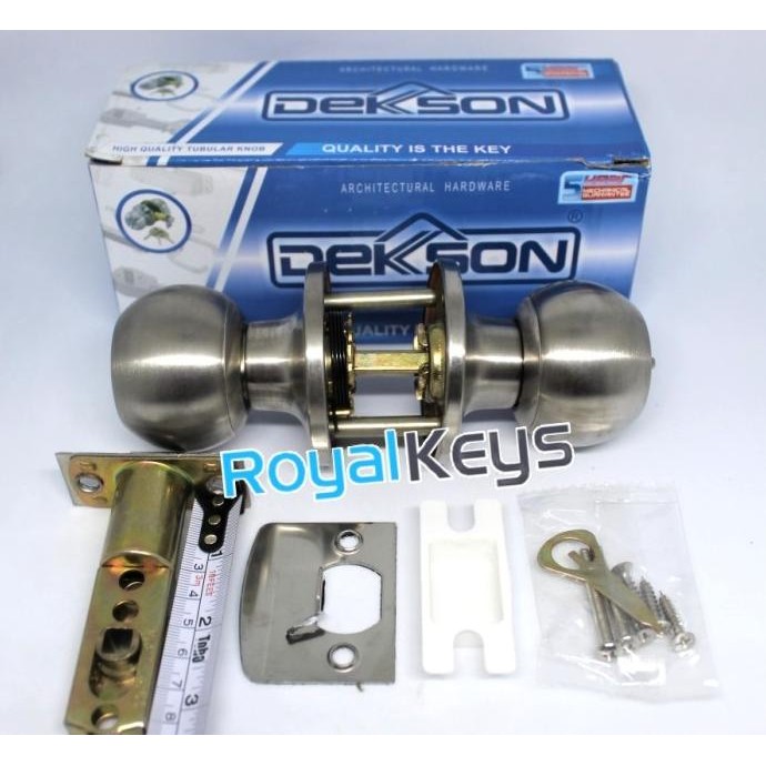 Jual Produk Baru!! Kunci Bulat Pintu Kamar Mandi Dekson Dekkson KCBL ...