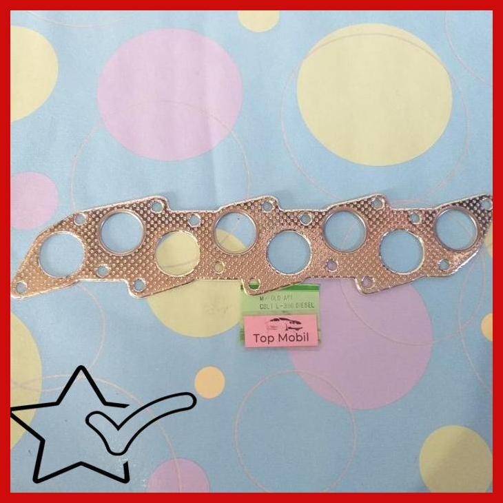 Jual [TOP] PAKING MANIFOLD API EXHAUST L300 DIESEL SOLAR ADA 8 LUBANG ...