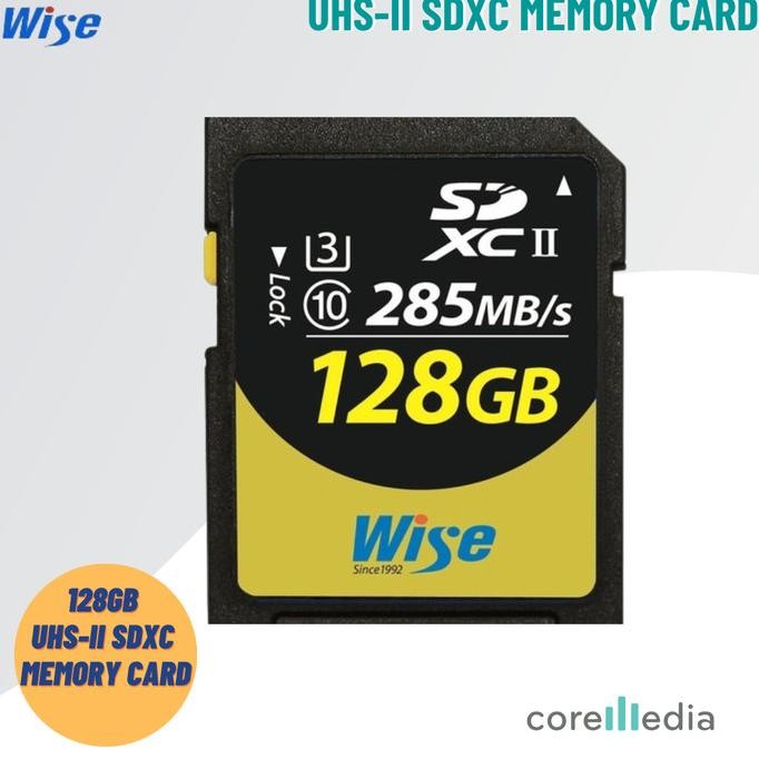 Jual Wise Advanced 128Gb Uhs-Ii Sdxc Memory Card New Stok | Shopee ...