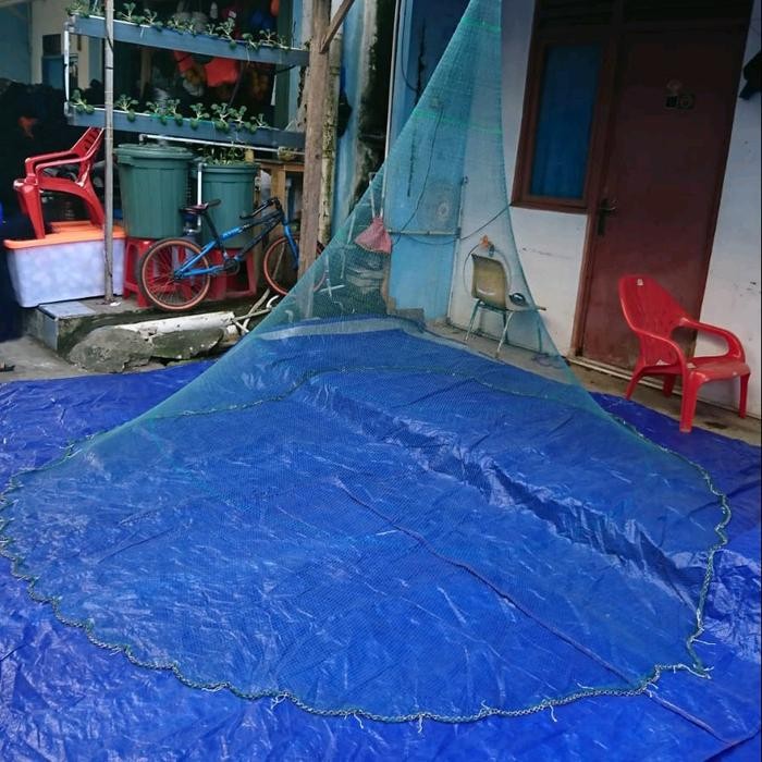 Jual Jala ikan jala lempar 25 meter bahan nilon atau benang bisa untuk ...
