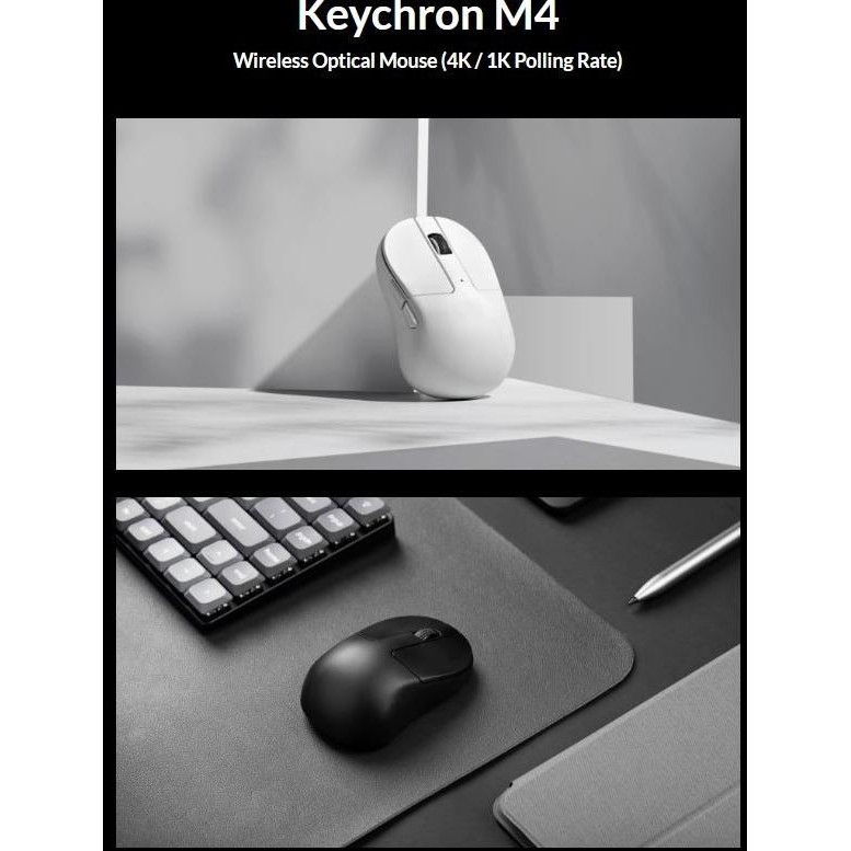 Jual CO Keychron M4 Wireless Mouse | Shopee Indonesia