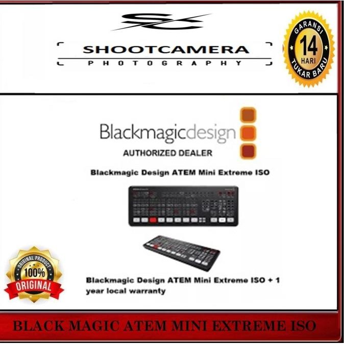 Jual Blackmagic Design Atem Mini Extreme Iso Live Production Switcher ...