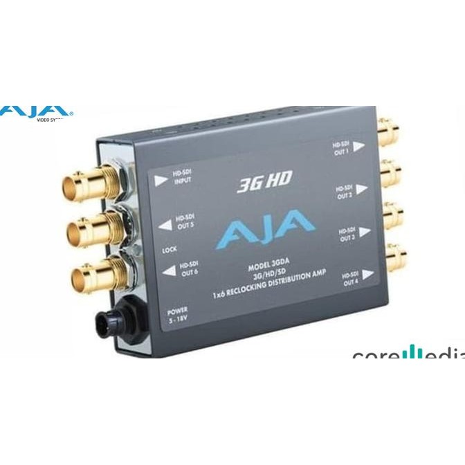 Jual Aja 3Gda - 1X6 Reclocking Distribution Amplifier - Splitter Hd Sdi New Stok | Shopee Indonesia